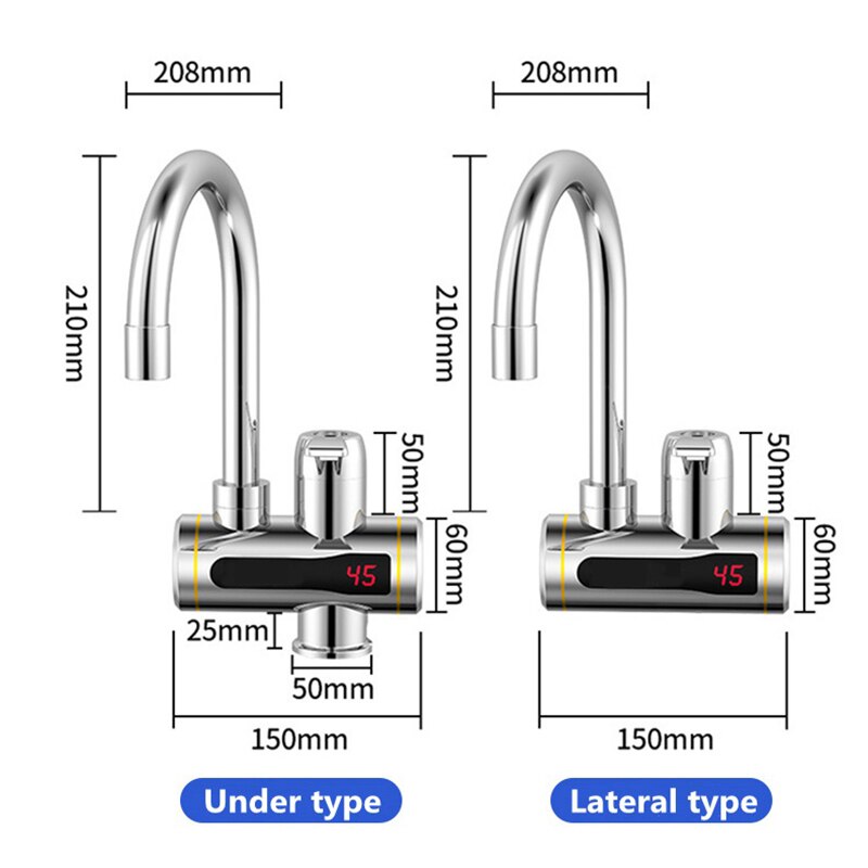 Instant Electric Heating Tap Faucet Boiler Kitchen... – Grandado