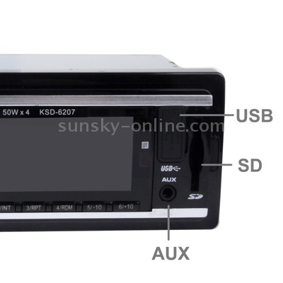 4 x 50W LCD Car Audio MP3 Player with Remote Contr... – Grandado