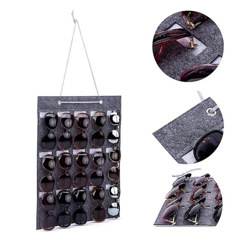 Hanging Glasses Organizer Display Case Sunglasses ... – Grandado