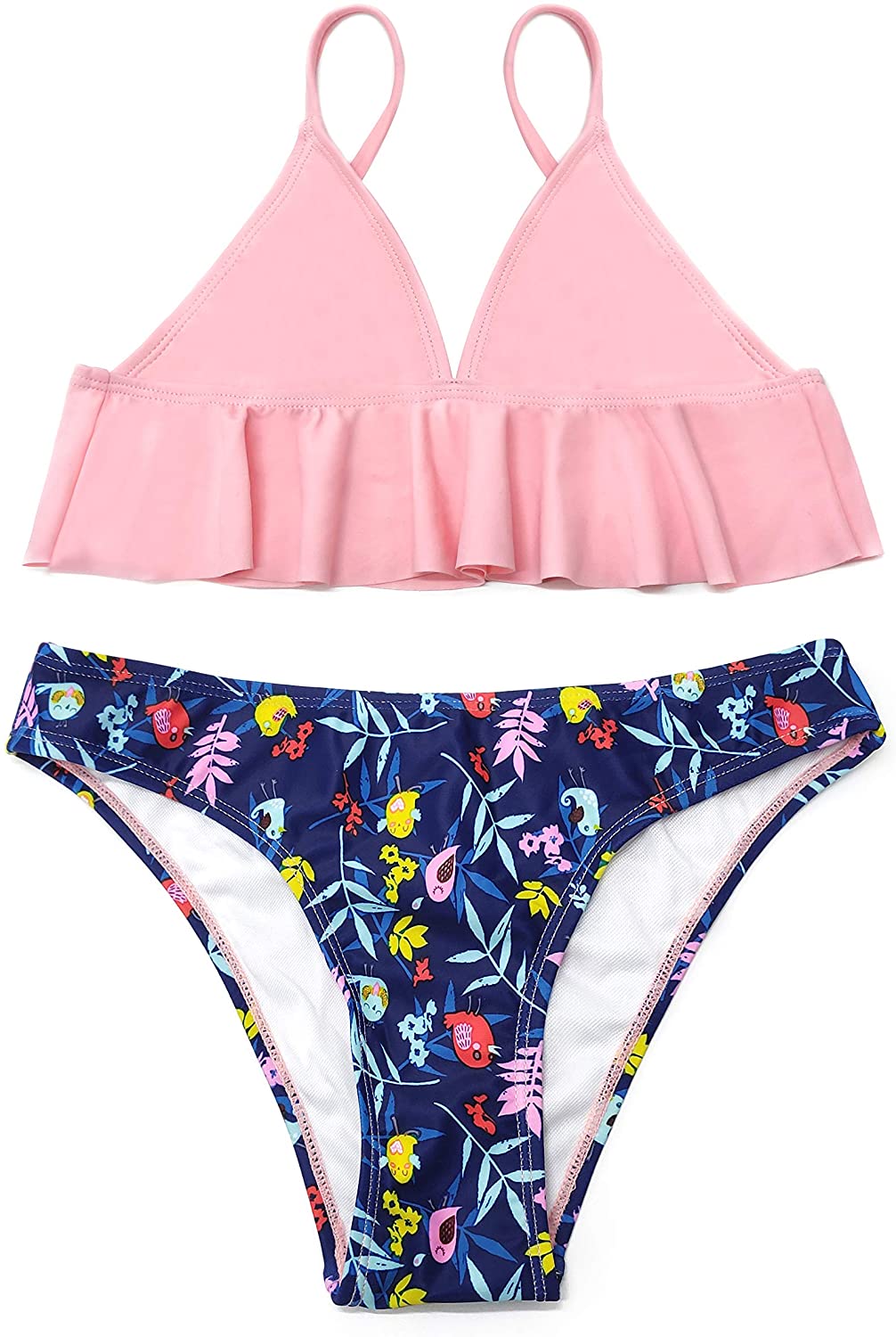 Shekini Meisjes Ruffle Flounce Driehoek Bikini Pri... – Vicedeal