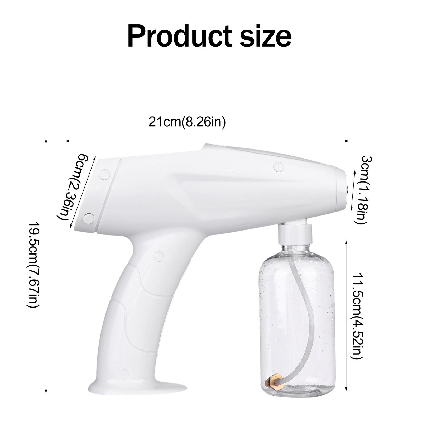 Handheld Nebulizer Portable Atomizer Blue Light Na... – Vicedeal