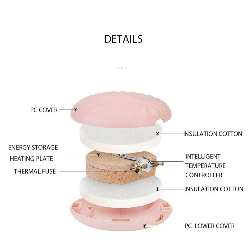 Portable Multi-Function Heater USB Mini-Charging H... – Grandado