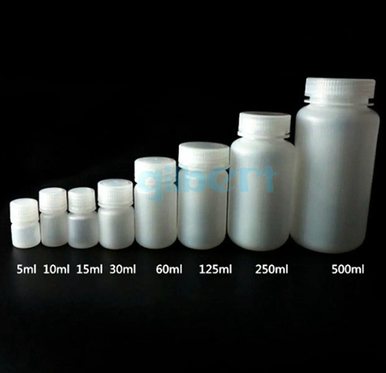 5 stk 5ml 10ml 15ml 30ml 60ml 125ml 250ml 500ml hv... – Grandado