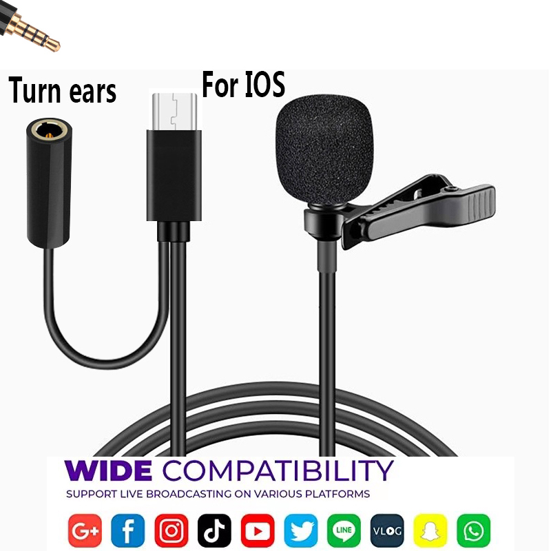 Mini Microfoon Voor Iphone Type C Microfoon Voor S... – Vicedeal