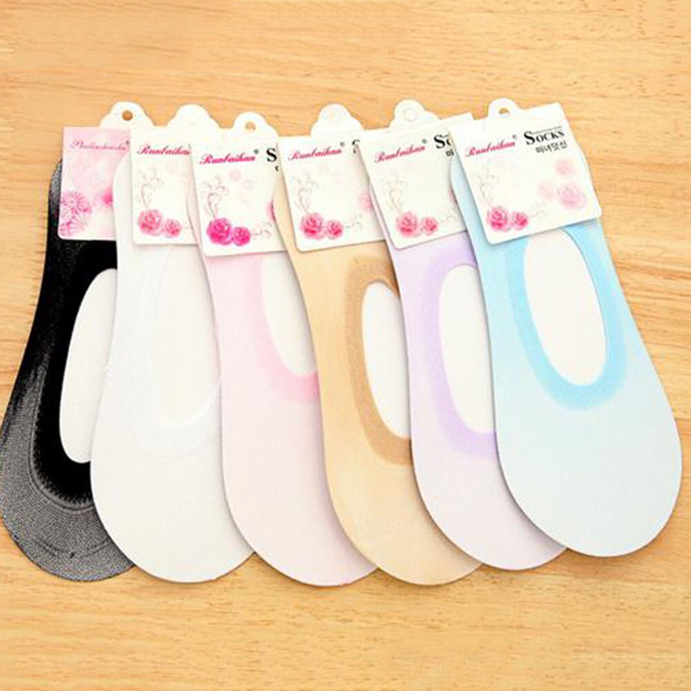 Candy Color Women Summer Lot Socks Short Low Cut I... – Grandado