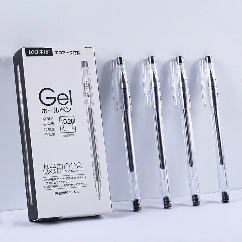 4 Pcs/set 0.28mm Ultra Fine Gel Pen Large Capacity... – Grandado
