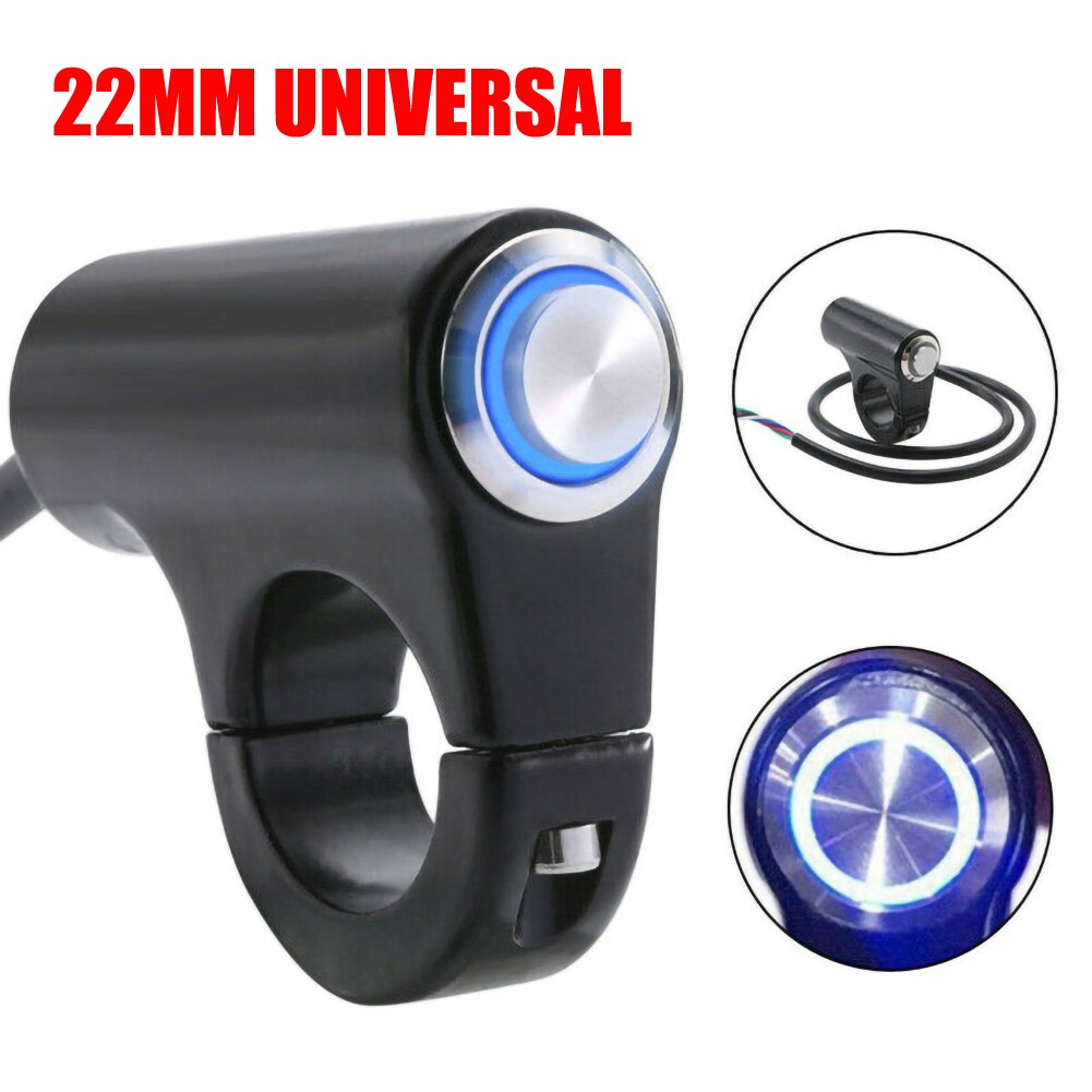 Motorcycle Handlebar Light On /Off Switch Waterpro... – Grandado