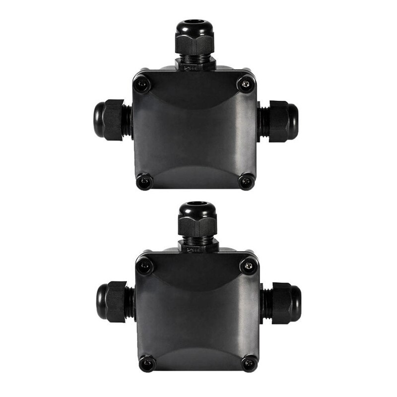 Junction Box IP68 Waterdichte 3 Manier Kabel Conne... – Grandado