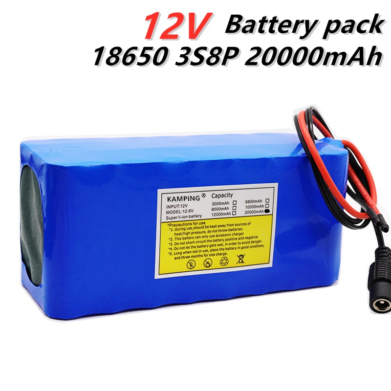 18650 Battery pack Super Rechargeable Portable Lit... – Vicedeal