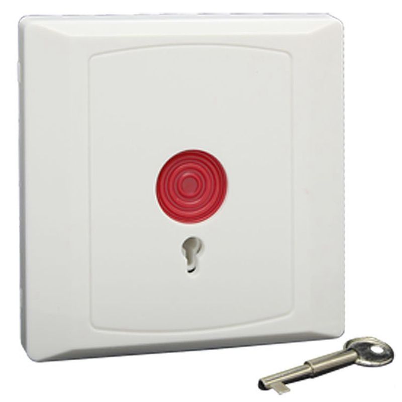 Square Family Office Emergency Panic Button White – Grandado