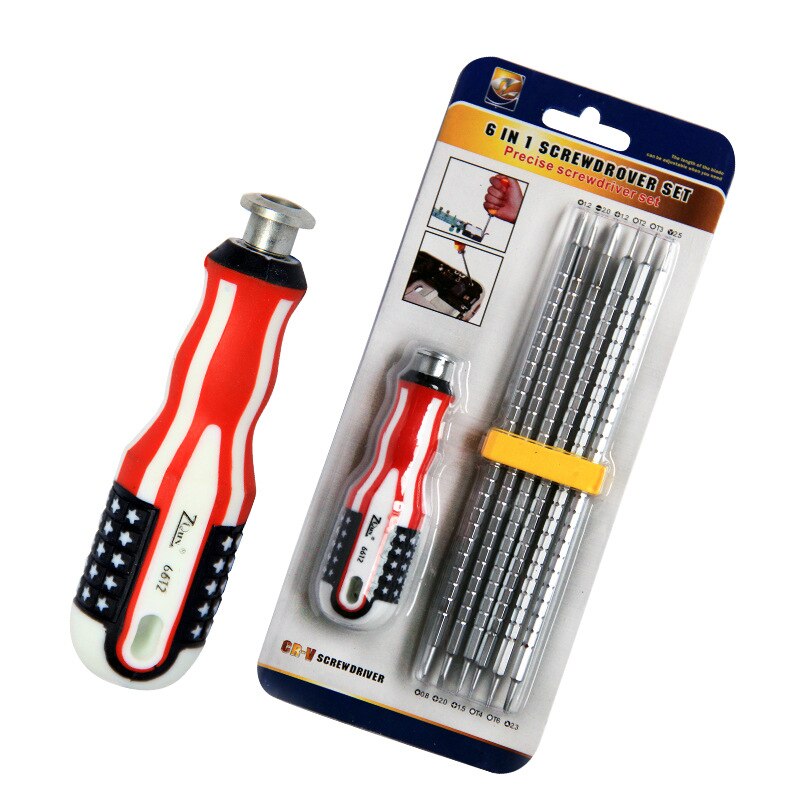 6-in-1 Screwdriver Replaceable Telescopic Screwdri... – Grandado