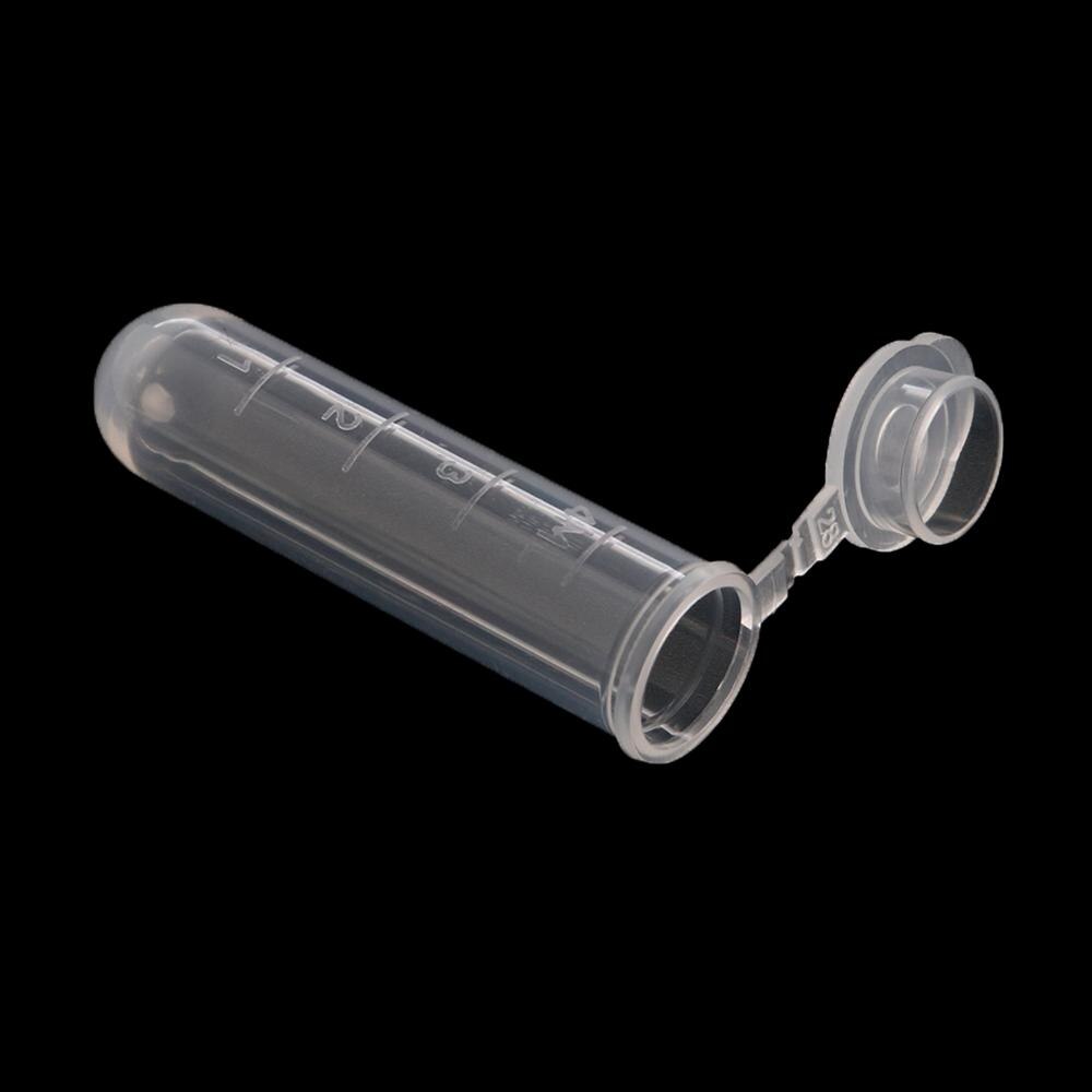 50Pcs 5ml Plastic Clear Snap Cap Centrifuge Tubes ... – Vicedeal