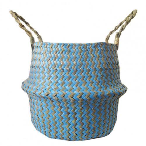 Grote Mand Geweven Opslag Mand Met Handgrepen Natu... – Vicedeal