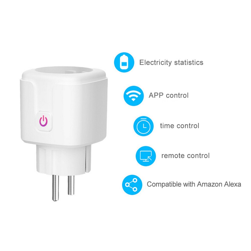 Smart Socket Stekker Eu Ons Uk Draadloze Wifi Remo... – Vicedeal