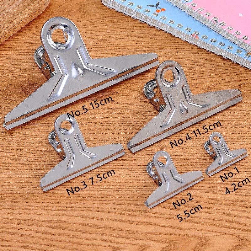 Stainless Steel Iron Clip Folders File Organizer P... – Grandado