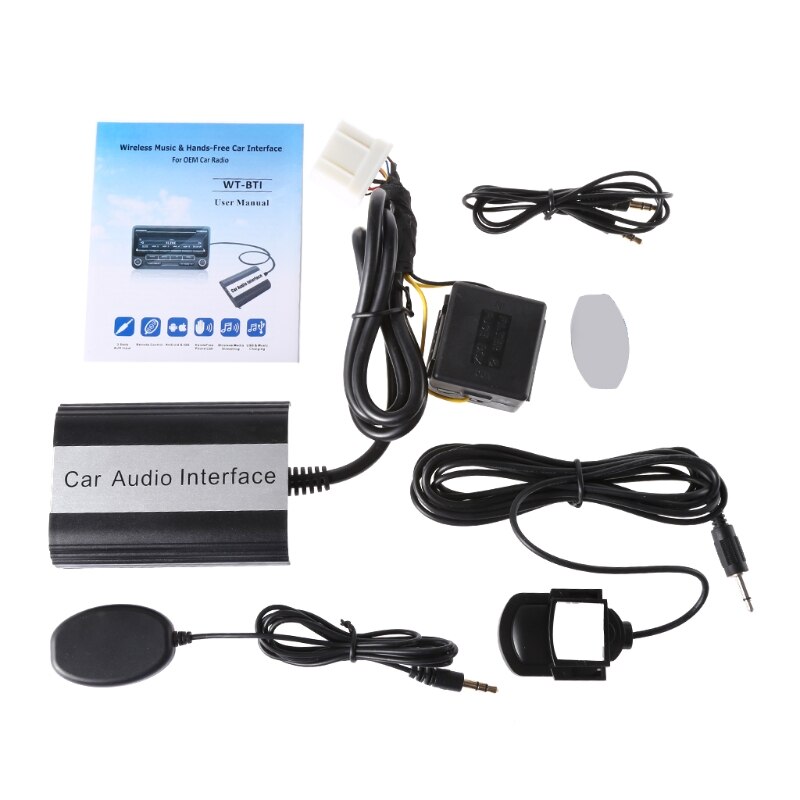 Handsfree Car Bluetooth Kits MP3 AUX Adapter Inter... – Vicedeal