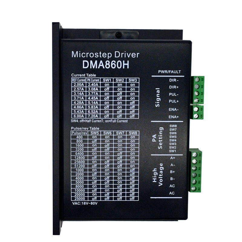 DM860H Nema23/34 Stepper motor driver microstep mo... – Grandado
