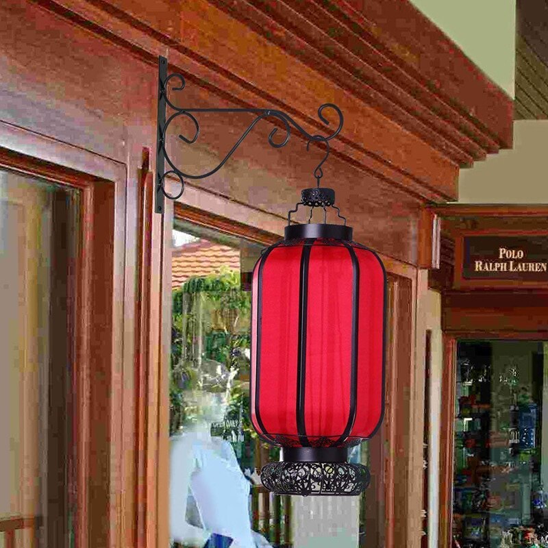 Wall Hanging Brackets Hooks Garden Basket Lantern ... – Grandado
