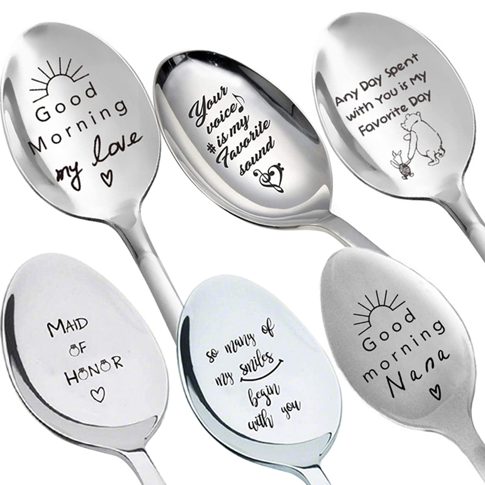 10 Styles Valentines Day Spoon for Boyfriend Stain... – Grandado