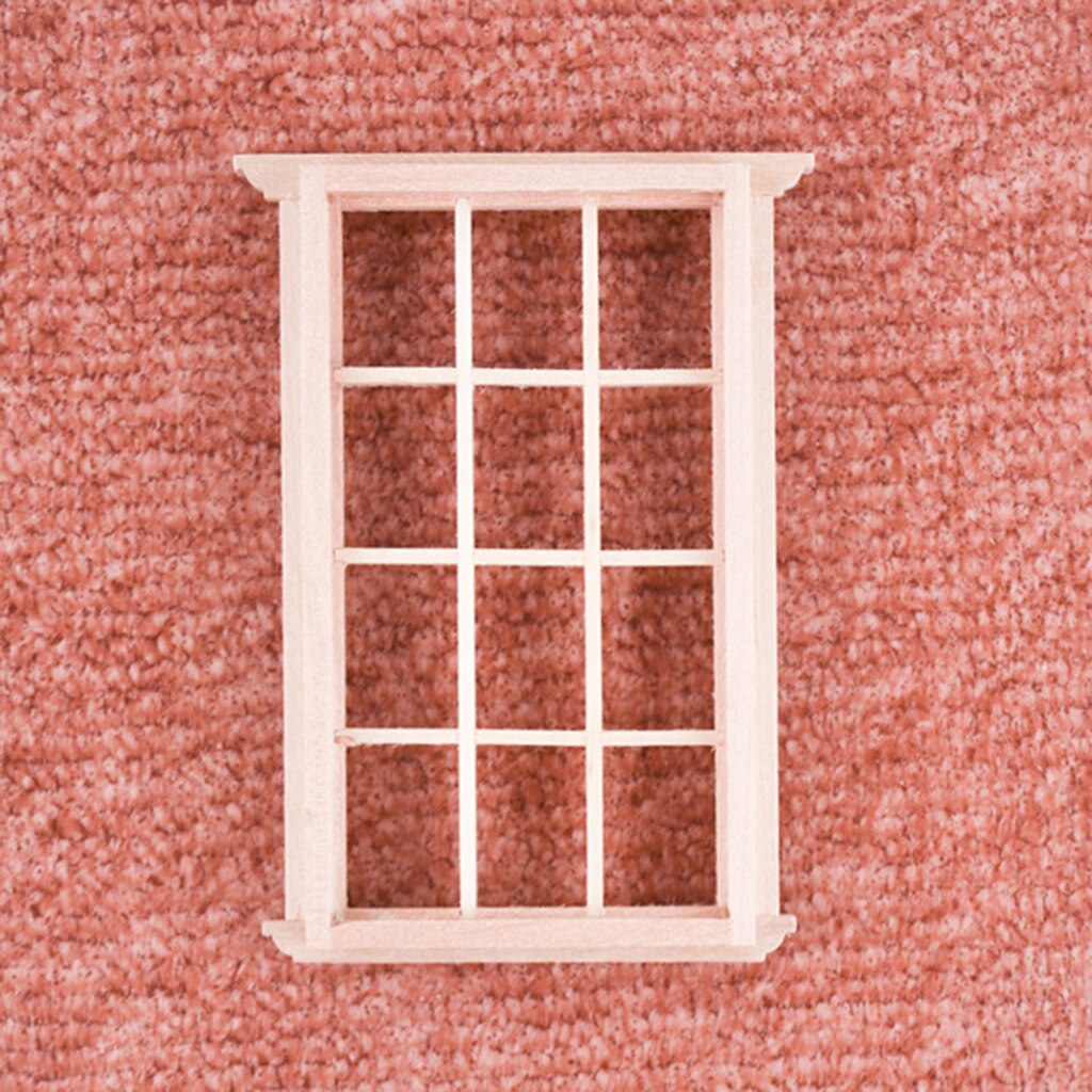 Miniature Wooden Window Frame Traditional Furnitur... – Vicedeal