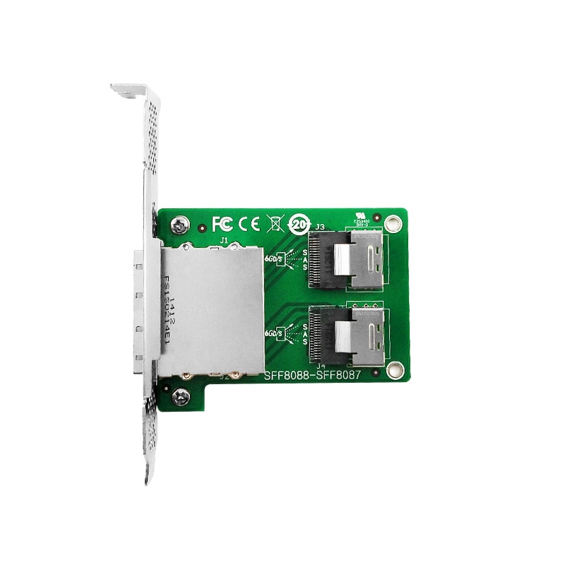 AC1215 Dual Port SFF8087 Om SFF8088 Mini Sas Int N... – Grandado