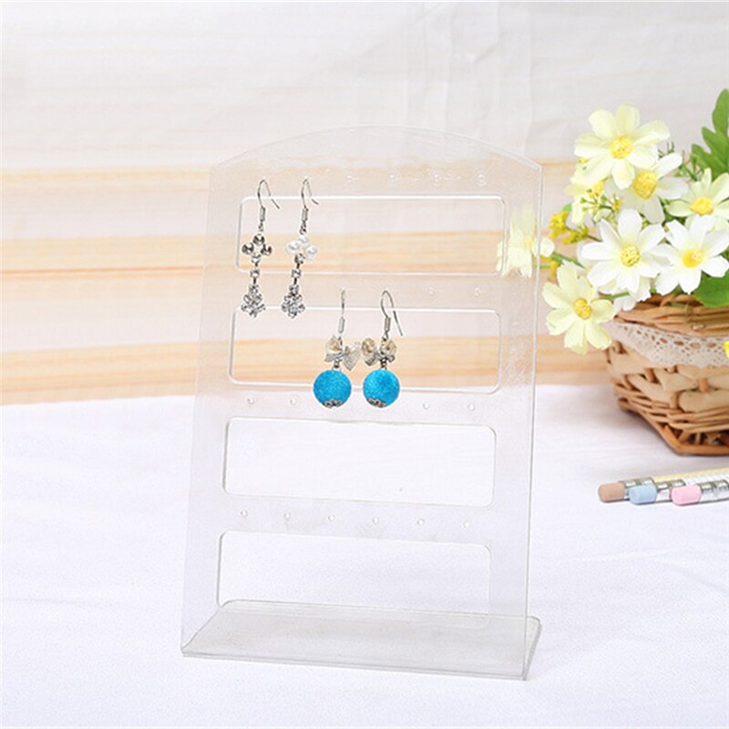 Draagbare 24 Gaten Plastic Display Stand Sieraden ... – Vicedeal