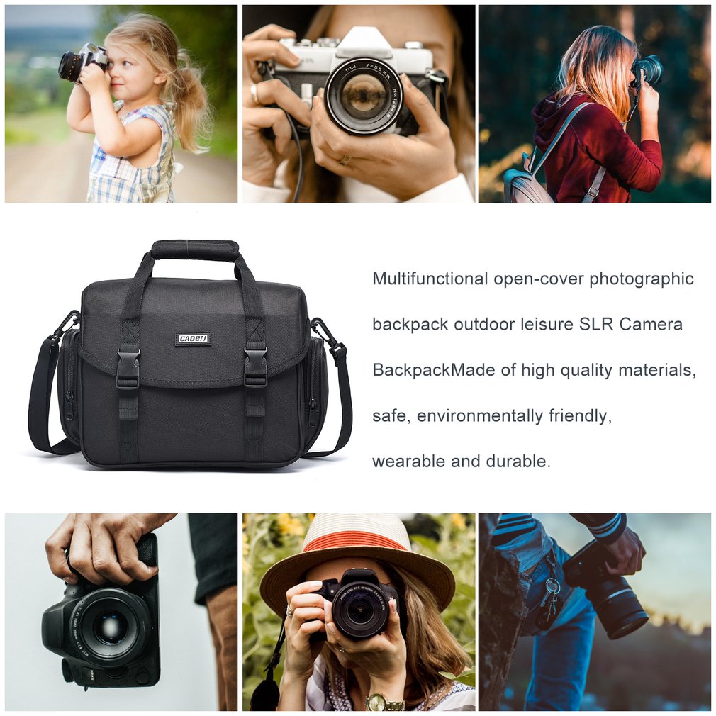 Waterproof Camera Bag Shoulder Handbag Multi-funct... – Vicedeal