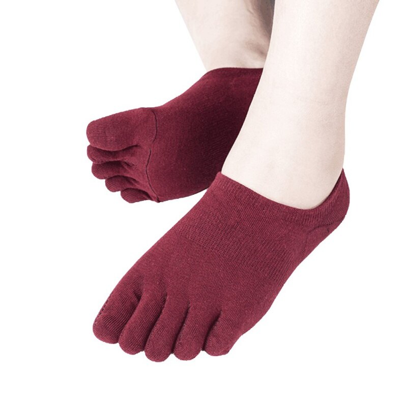 6 Color Available Men's Absorb Five Toe Sport sock... – Grandado