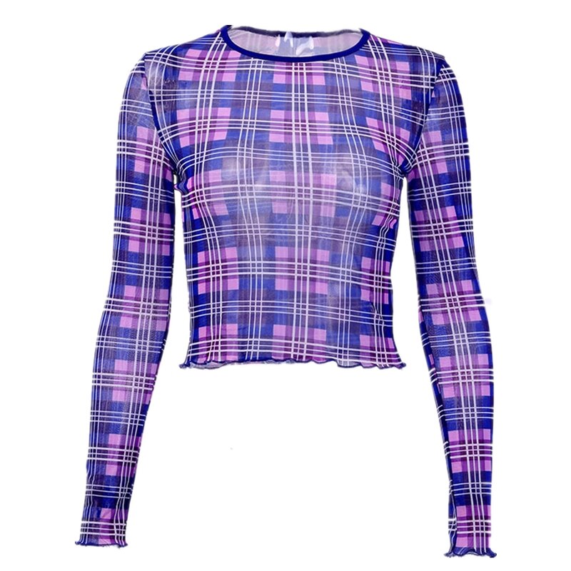 Gogo Stage Rave Outfit Sexy Navel Long Sleeve Pers... – Grandado