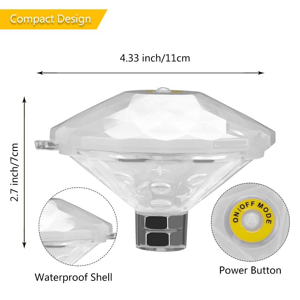 Swimming Pool Light Party Pond Spa Swim Pool Garla... – Grandado