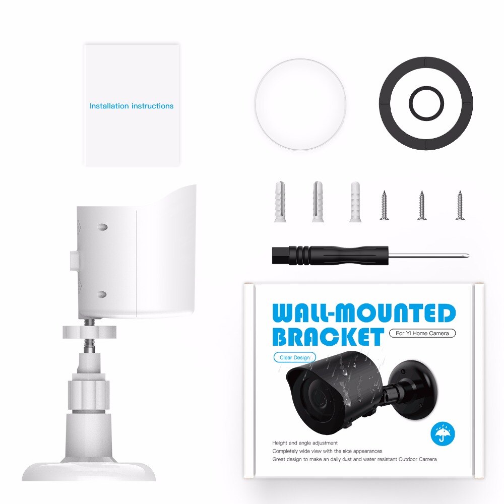 Yi Home Camera Wall Mount Bracket,Weather Proof 36... – Grandado