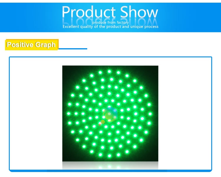 DC12V square green traffic light PCB board for 300... – Grandado