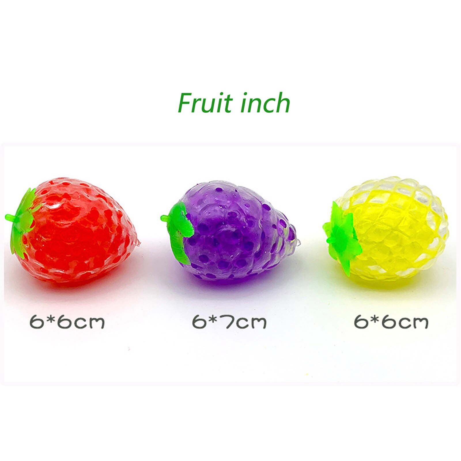 Colorful Soft Squeeze Fruits Ball Smashing Kneadin... – Grandado