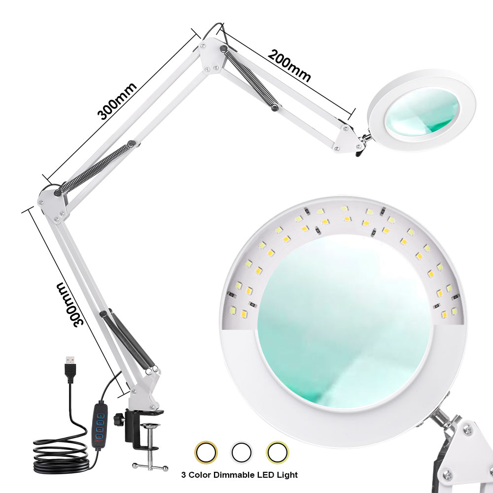 three-stage magnifying glass with adjustable Angle... – Vicedeal