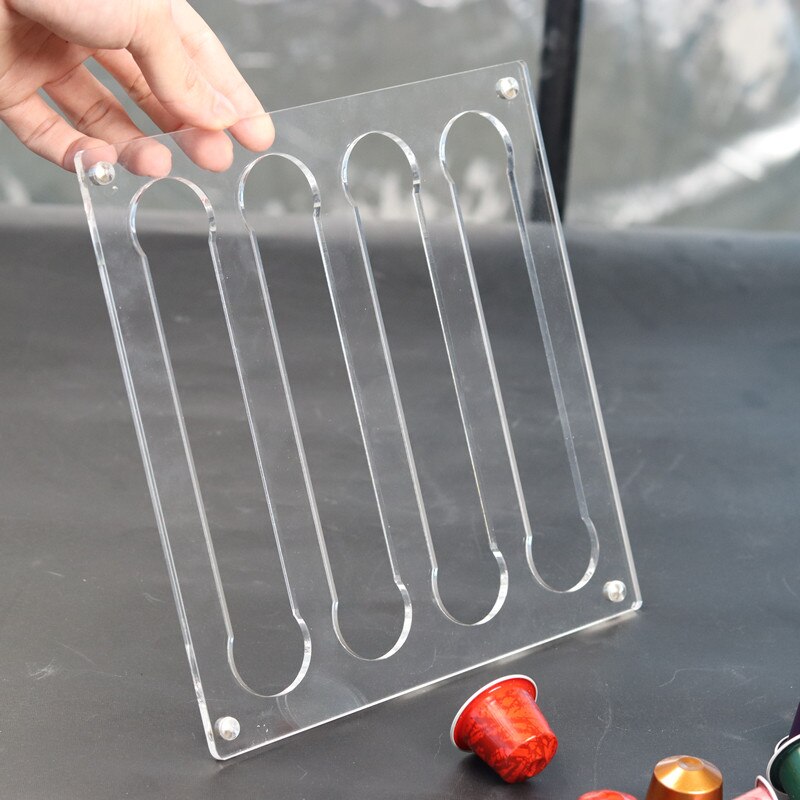 Wall Mounted Capsule Coffee Holder Acrylic Storage... – Grandado