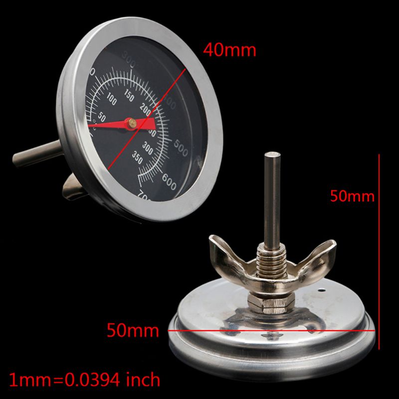 BBQ Grill Thermometer Temp Gauge Outdoor Barbecue ... – Grandado