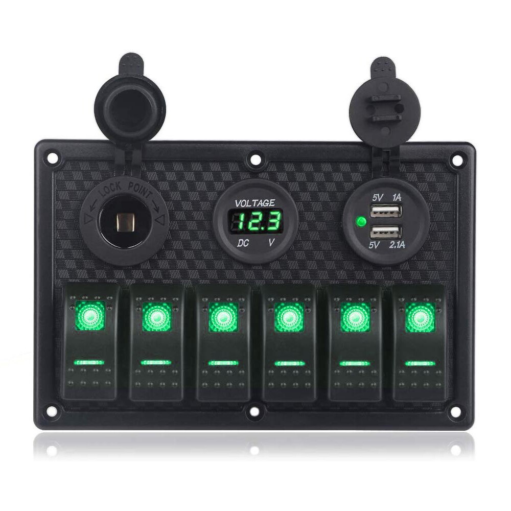 Boot Switch Panel Auto Schakelaar Panel Waterdicht... – Vicedeal