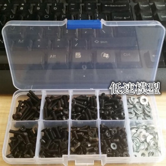 340pc or 170pc Hex Socket M3 screws high strength ... – Vicedeal