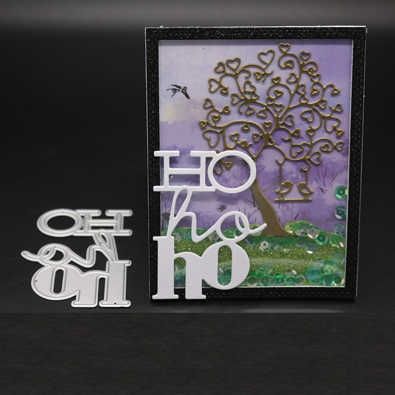 DABOXIBOS Love Tree Metal Cutting Dies Stencils Fo... – Grandado