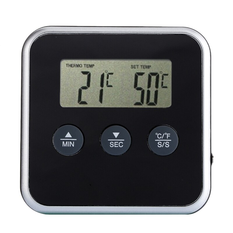 Instant Lezen Digitale Thermometer Timer Kitchen B... – Grandado