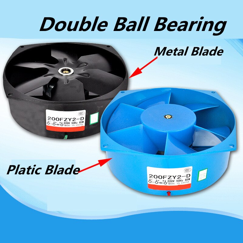 Metal Blade 200FZY2-D Cooling Fan 220V 65W 0.3A Hi... – Grandado