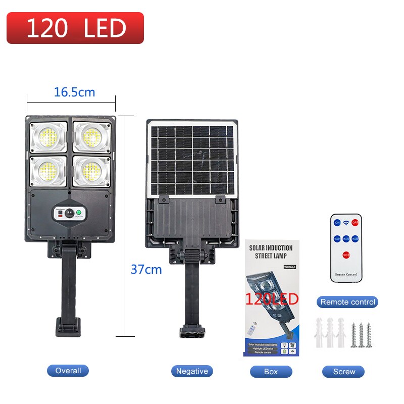 Led Solar Sensor Lamp 8000 Lumens Outdoor Wall Lam... – Grandado