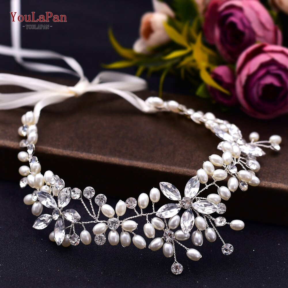 YouLaPan HT08-S Pearl Leg Band Rhinestone Decorati... – Grandado