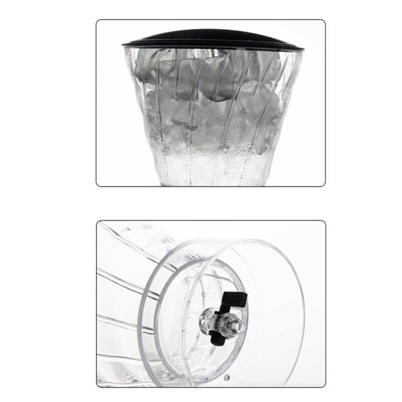 600ml Reusable Ice Drip Coffee Filter Tools Glass ... – Grandado