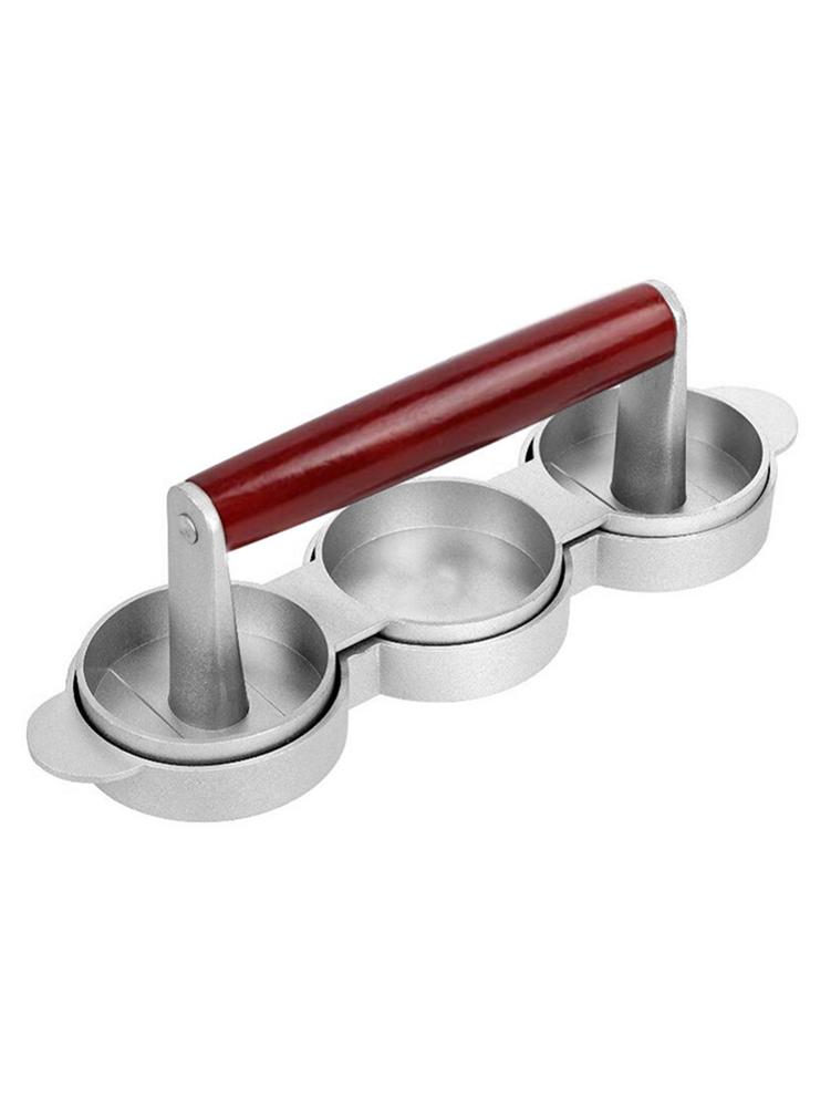 3Pcs/set Kitchen Round Shape burger Press Food-Gra... – Grandado