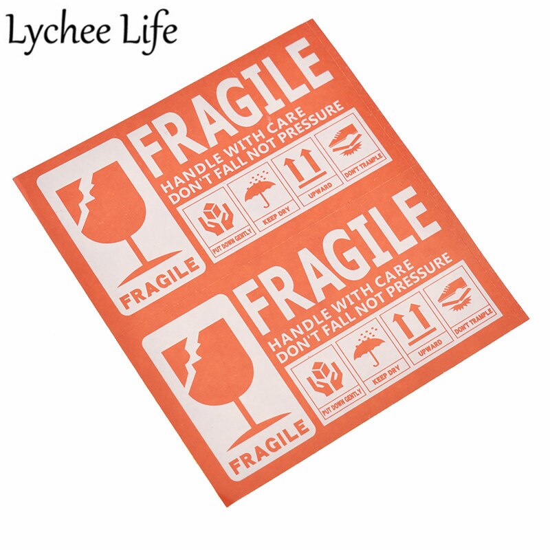 50pcs Fragile Handle With Care Sign Sticker Paper ... – Vicedeal