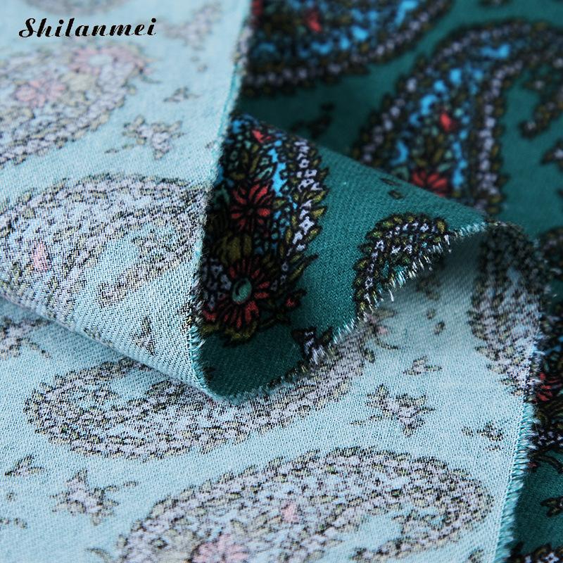1.42m*2m Spain Ethnic Curtain Cotton Fabric Linen ... – Grandado