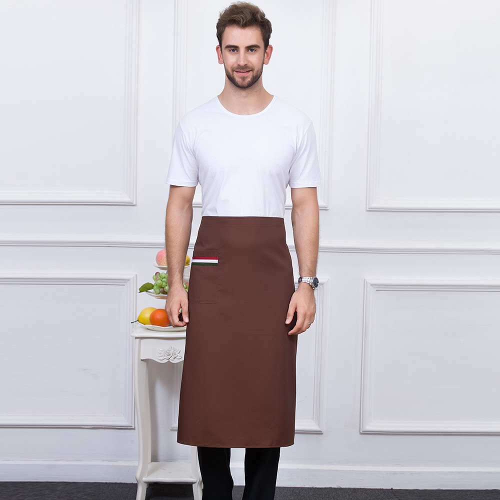 5 Colors Apron with Pockets Food Service Kitchen H... – Grandado