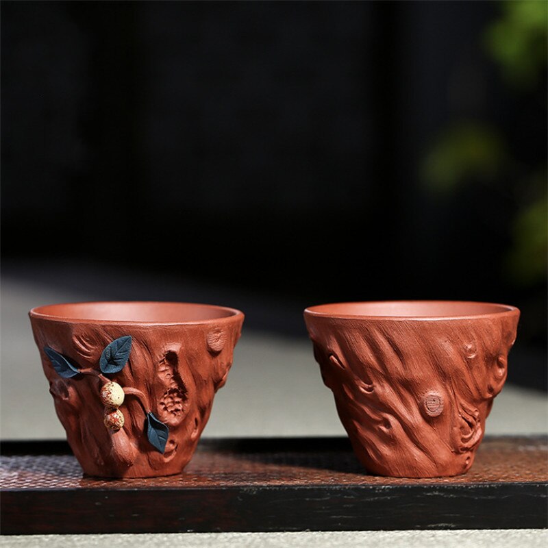 Yixing Purple Clay Office Tea Cup Handmade Raw Ore... – Vicedeal