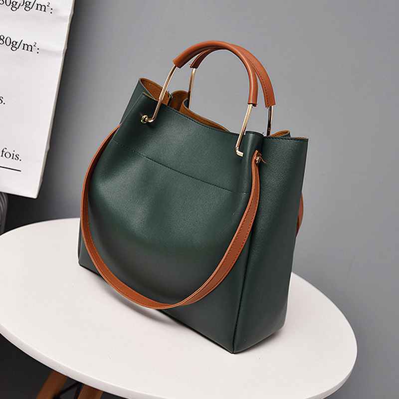 Female Shoulder Bag Pu Leather Women Handbag Simpl... – Grandado
